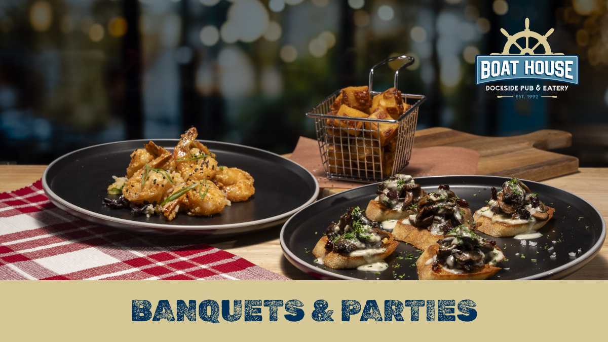 Banquets & Parties | Boat House Pub & Eatery