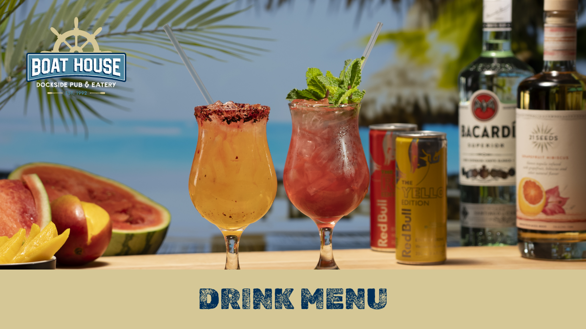 Drinks | Boat House Pub & Eatery